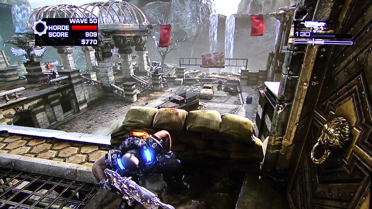 Gears of War 3 Horde Mode gameplay pt26 (final, VICTORY!) - YouTube