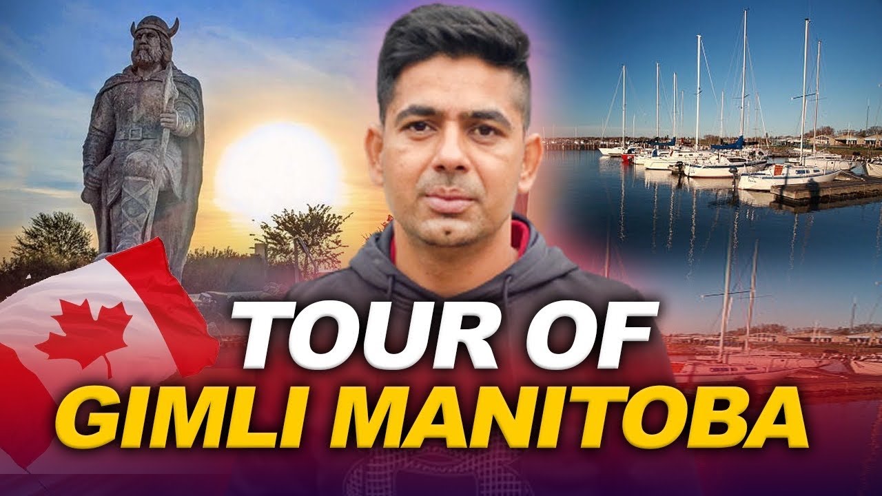 Tour of Gimli city of Manitoba - YouTube