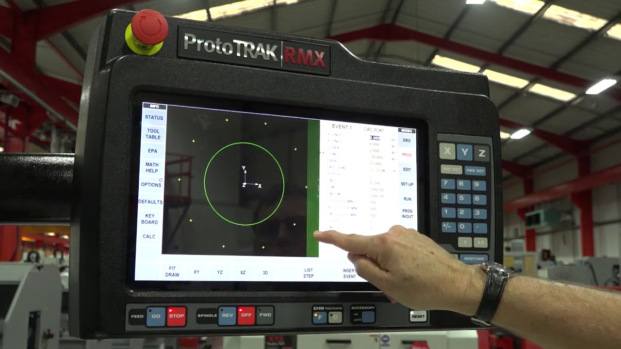 Introductie ProtoTRAK RMX Part 1 - YouTube