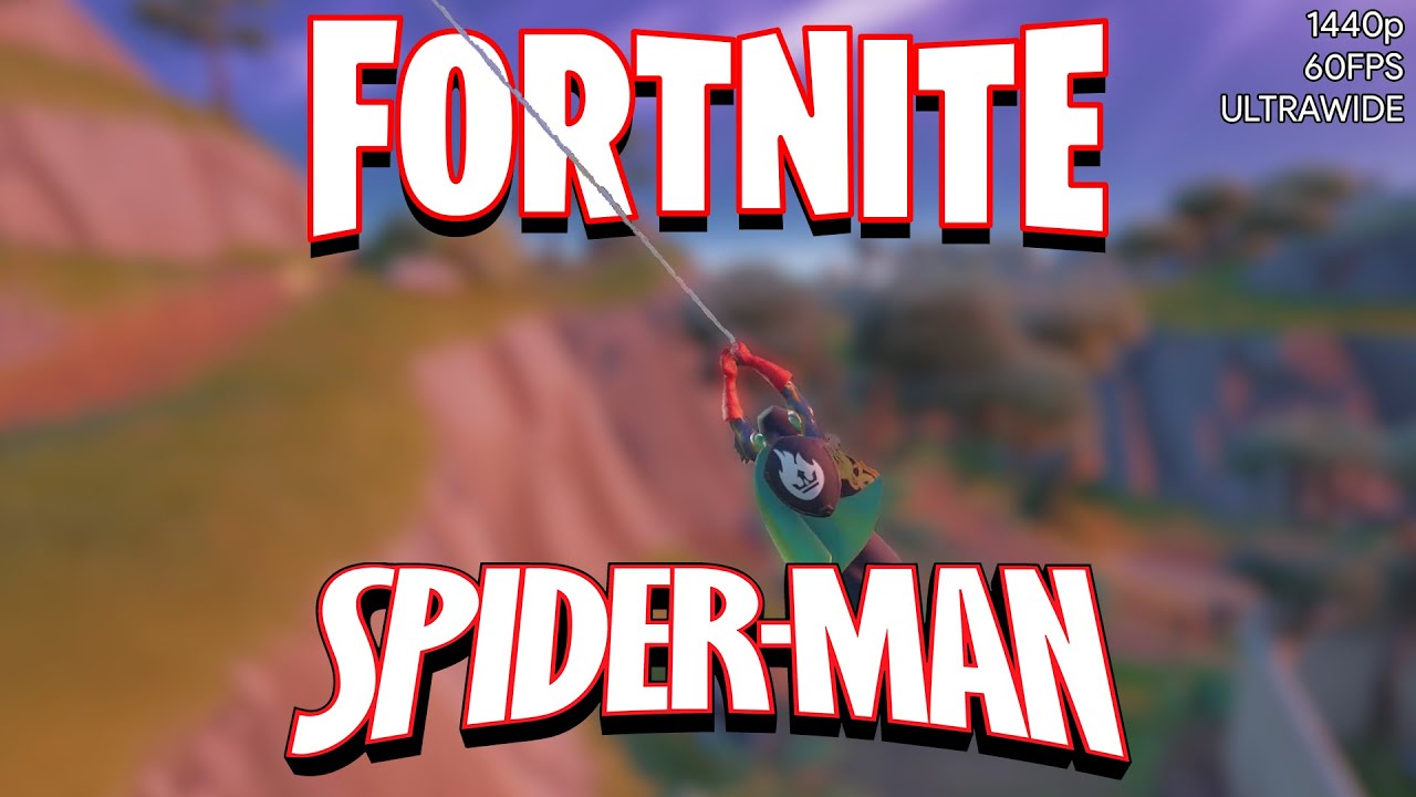 Fortnite: Spider-Man Mythic Web-Shooters Gameplay (No Commentary ...