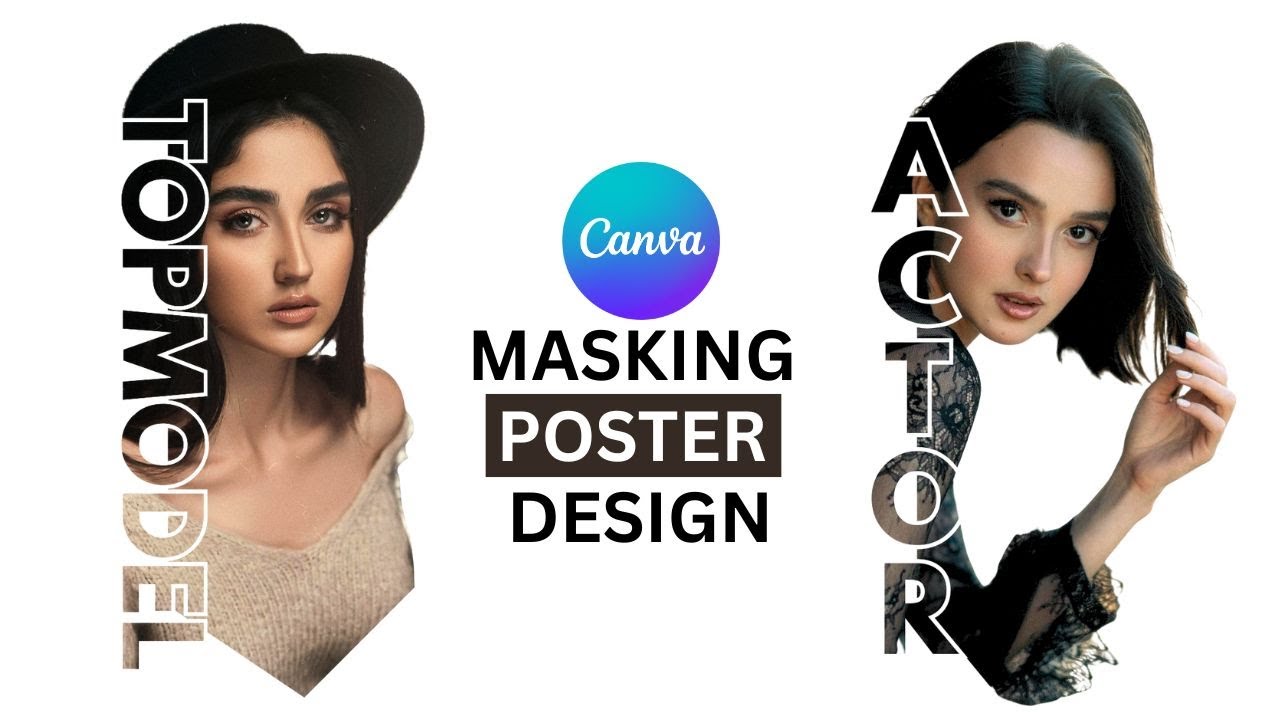 Poster Design – Masking in Canva – Canva Tutorial - YouTube