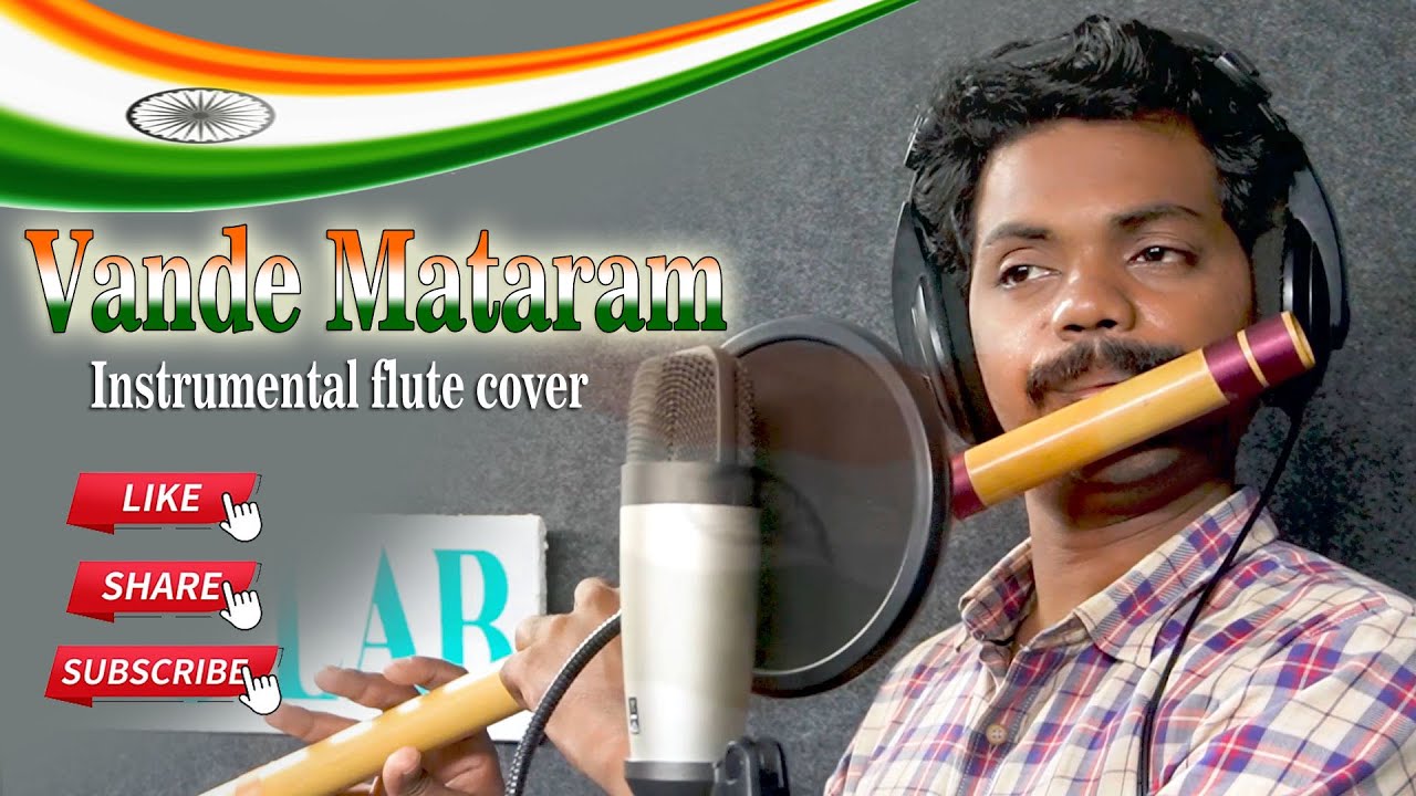 Vande Mataram instrumental flute | chakra | - YouTube
