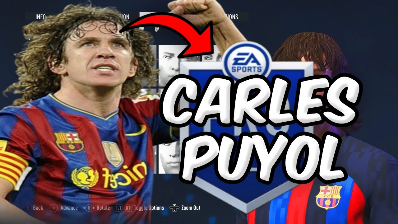 FIFA 23 | VIRTUAL PRO LOOKALIKE TUTORIAL - Carles Puyol - YouTube