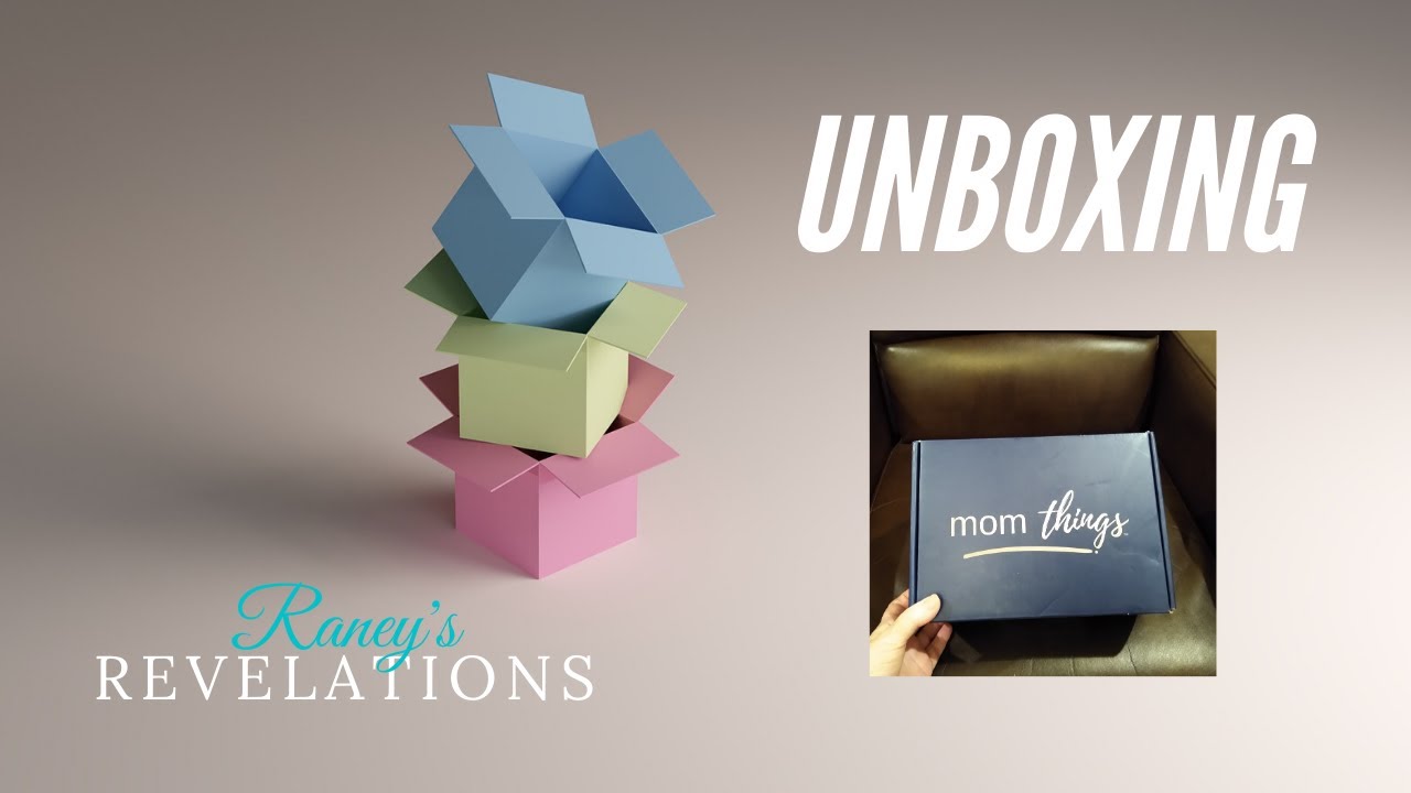 May 2020 Mom Things Subscription Box Unboxing - YouTube