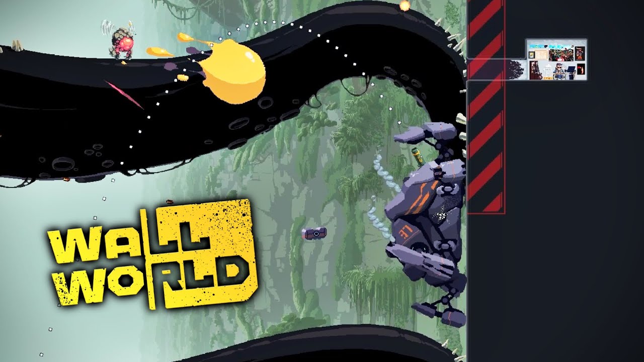 That second BOSS FIGHT is a real pain in Wall World - YouTube