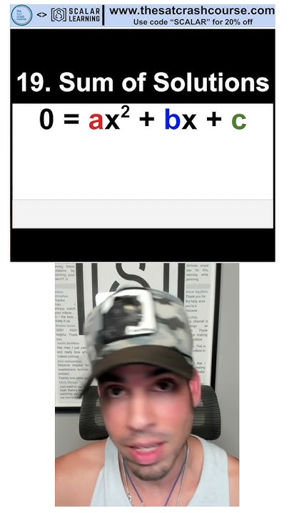 Formula 19 - Sum of Solutions - YouTube