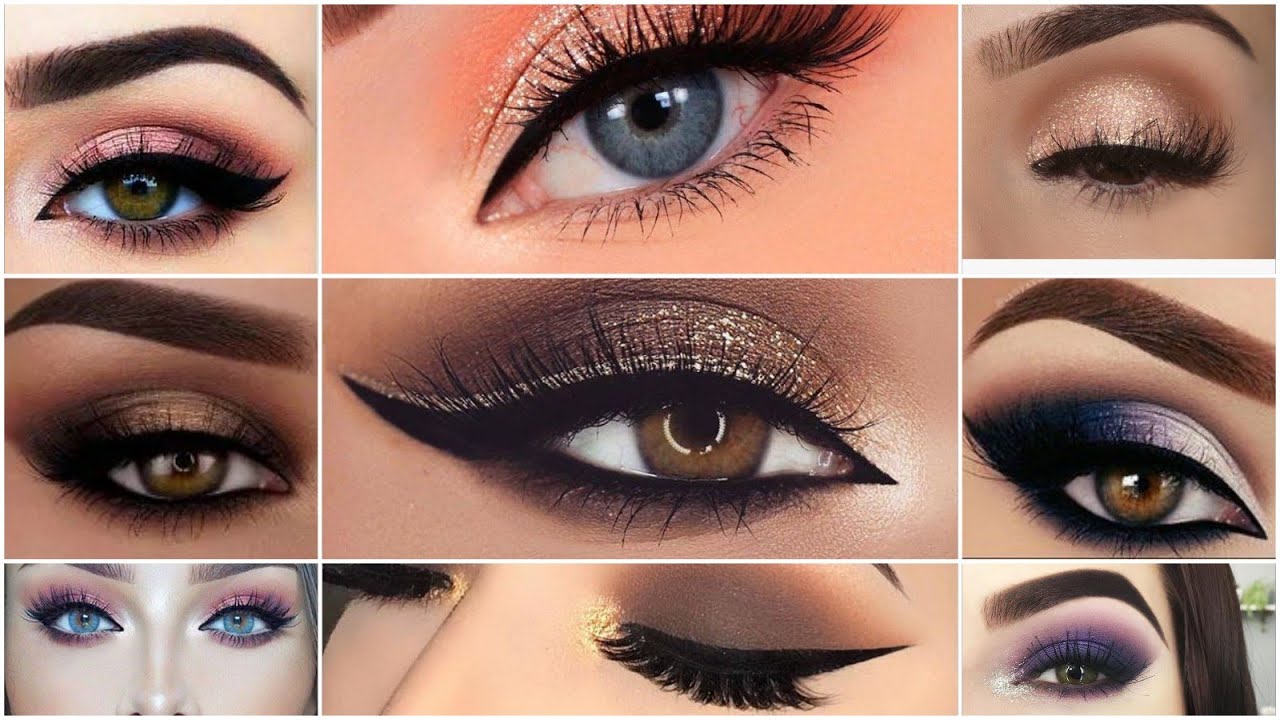 Beautiful and stylish eyes makeup latest collection of 2020 - YouTube