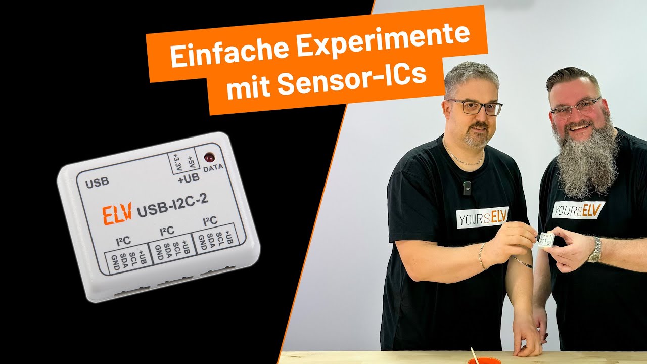 USB I2C Interface 2 - ELV stellt vor! - YouTube