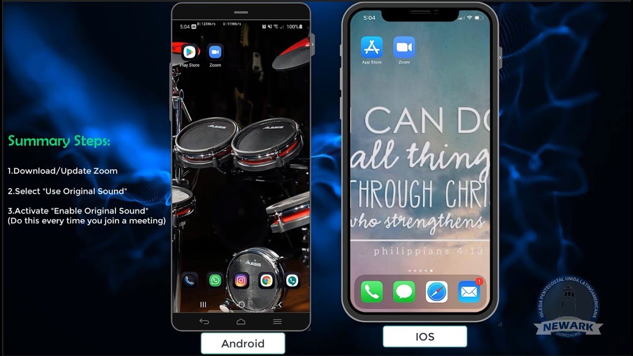Improve Zoom audio(Version 5+) for Android and IOS mobile devices ...