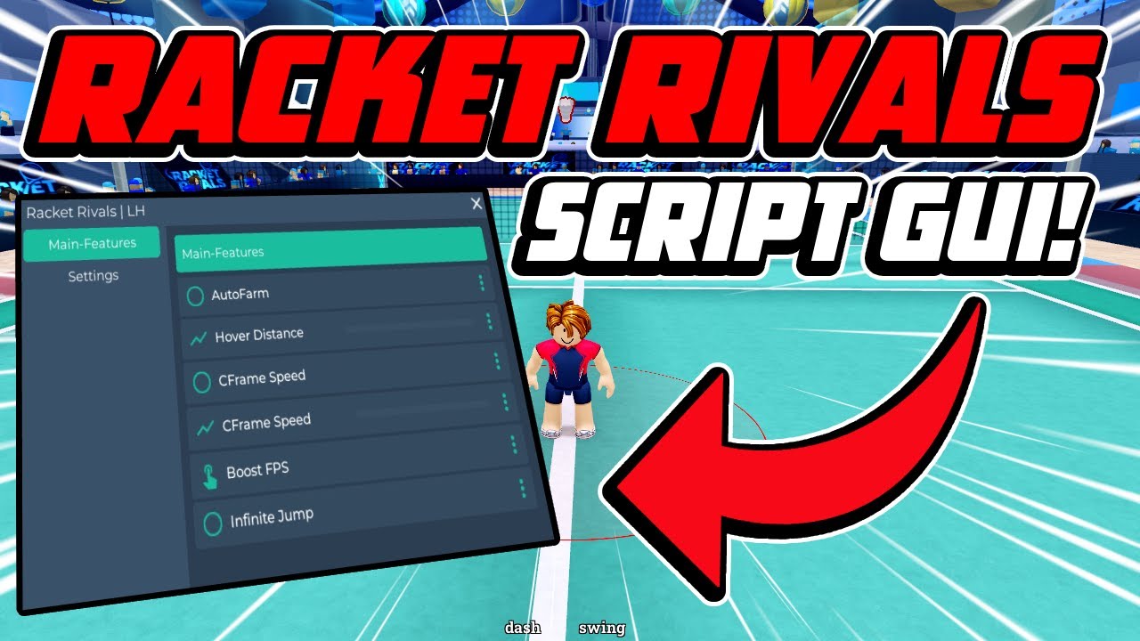 Racket Rivals Script (UPDATE) | AUTOFARM, AUTO WIN, INFINITE SPINS ...