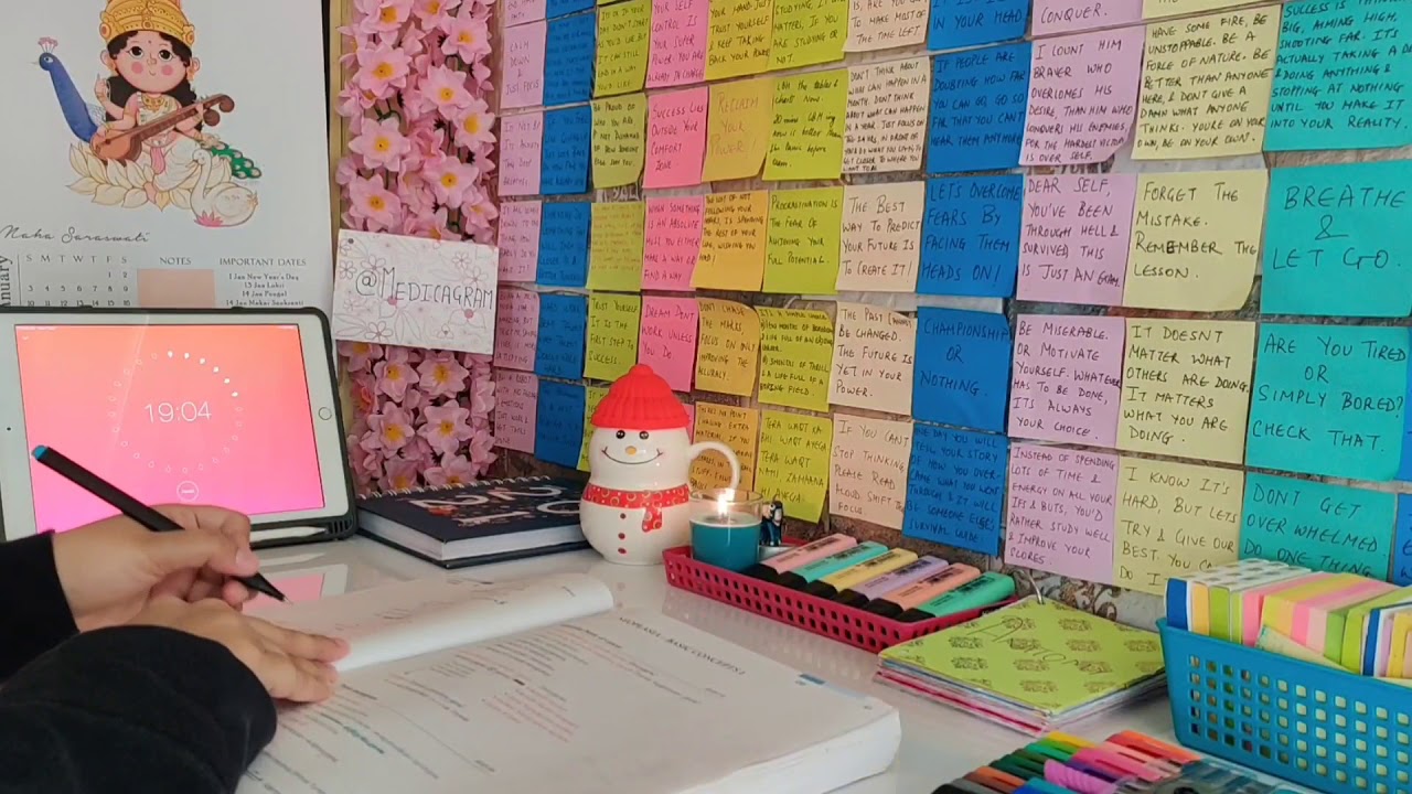 1 HR PROMODORO | STUDY WITH ME 📚 | NO BREAK | AESTHETIC | PRODUCTIVITY ...