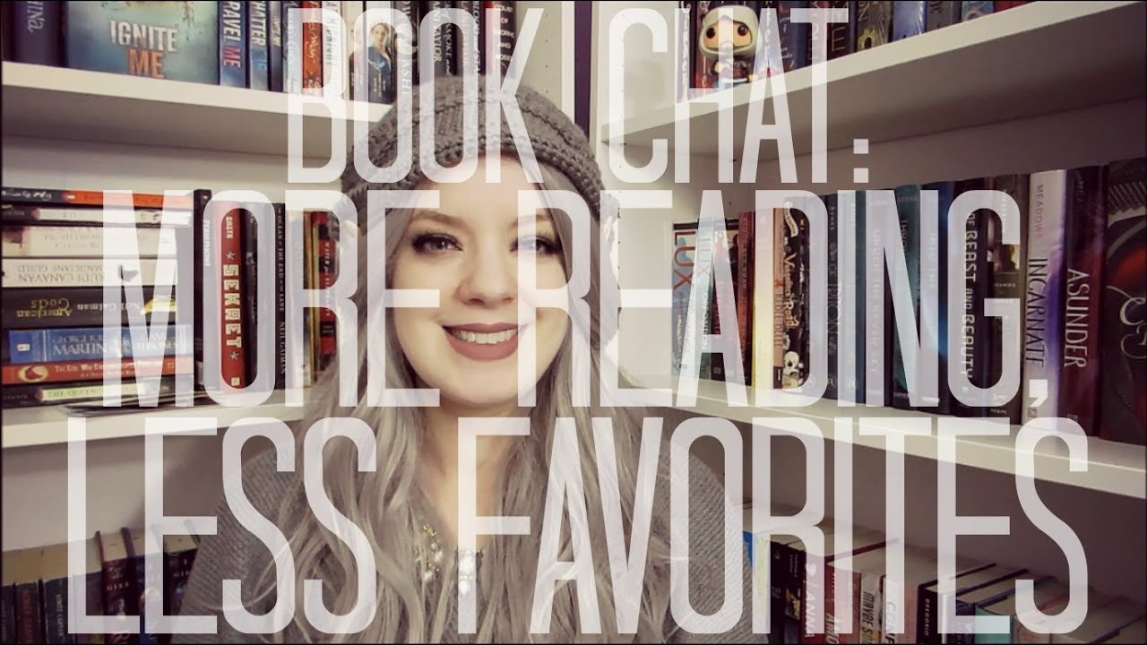 More Reading = Less Favorites? | Book Chat - YouTube