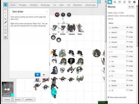 Roll20 Improved Round Tracker - YouTube