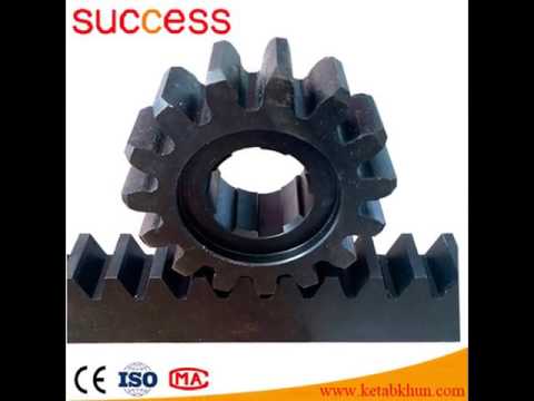 Stainless Steel Round Gear Rack,Cylinder Gear Rack - YouTube