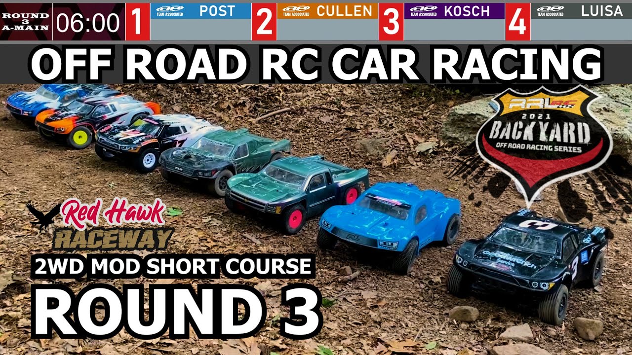 Backyard RC Short Course Race RD 3 | 2021 RRLRC - YouTube