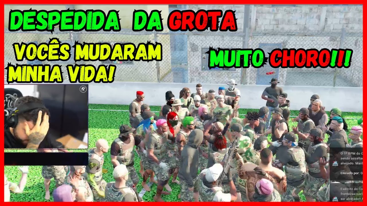 DESPEDIDA EMOCIONANTE DA GROTA! É O FIM DA GROTA 😥 - YouTube