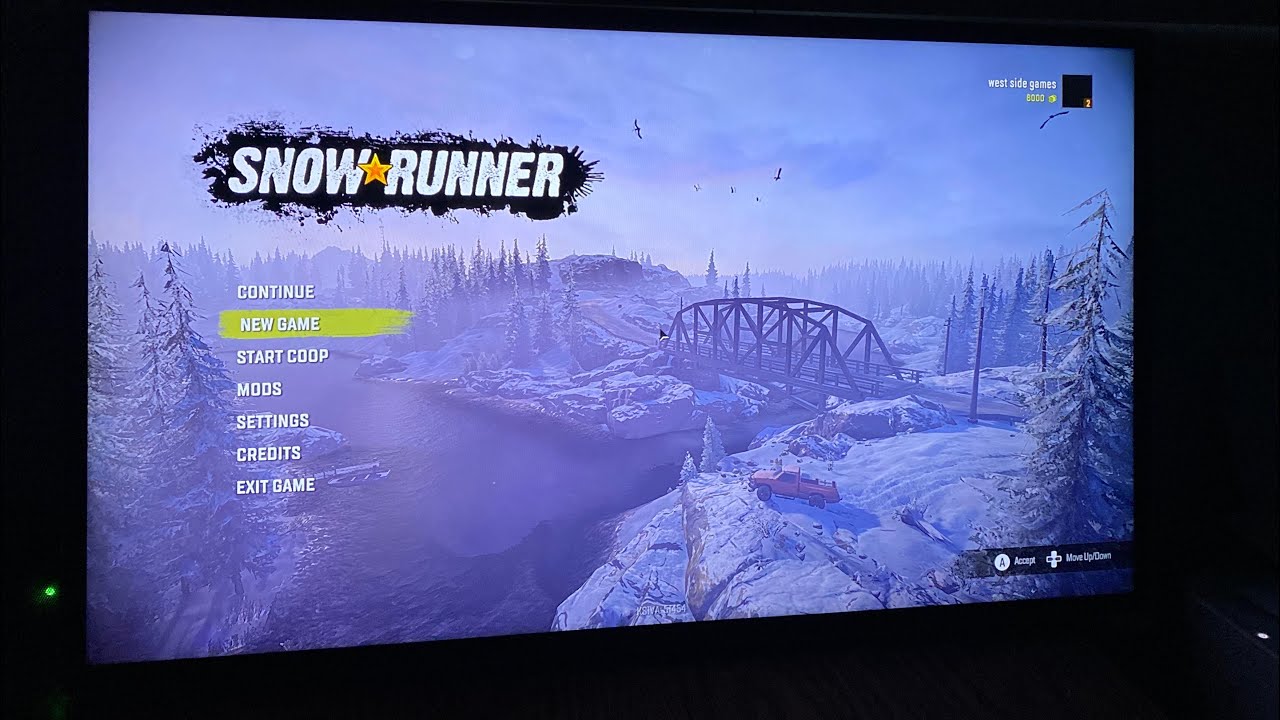 my first time playing snow runner (pc) - YouTube