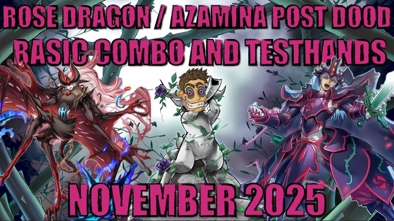 BUILD UNBREAKABLE BOARDS! ROSE DRAGON / AZAMINA POST DOOD BASIC COMBO ...