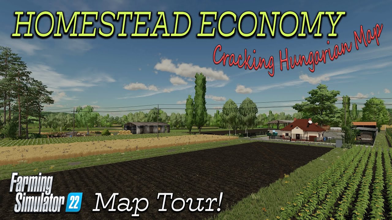 CRACKING ‘NEW’ MOD MAP “HOMESTEAD ECONOMY” TOUR! ON Farming Simulator ...