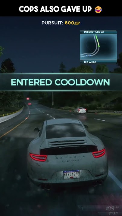 When It Just Takes 12 Seconds and Cops Even Lose Hope 😂 #nfsmw # ...