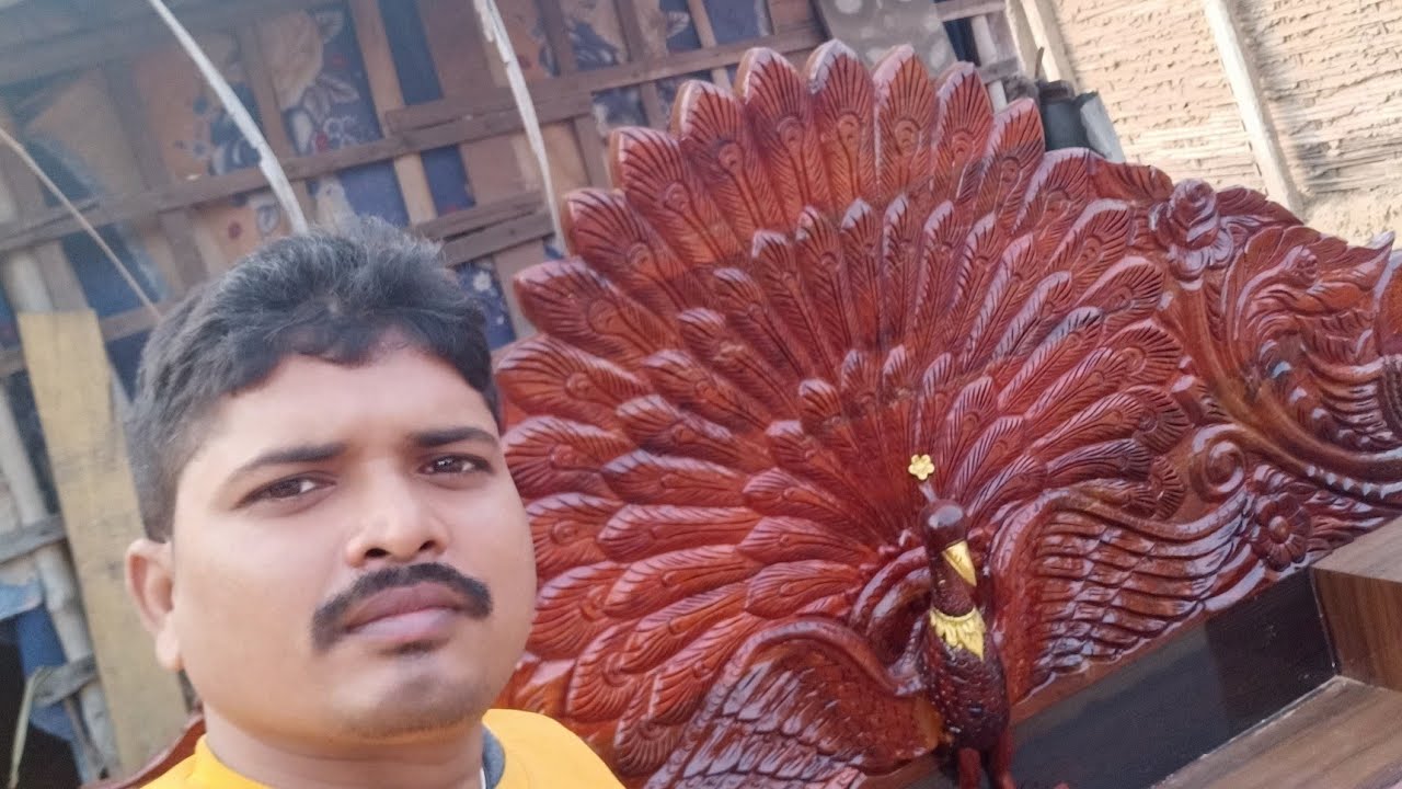 Beautiful carving skills |cnc Router carving design - YouTube