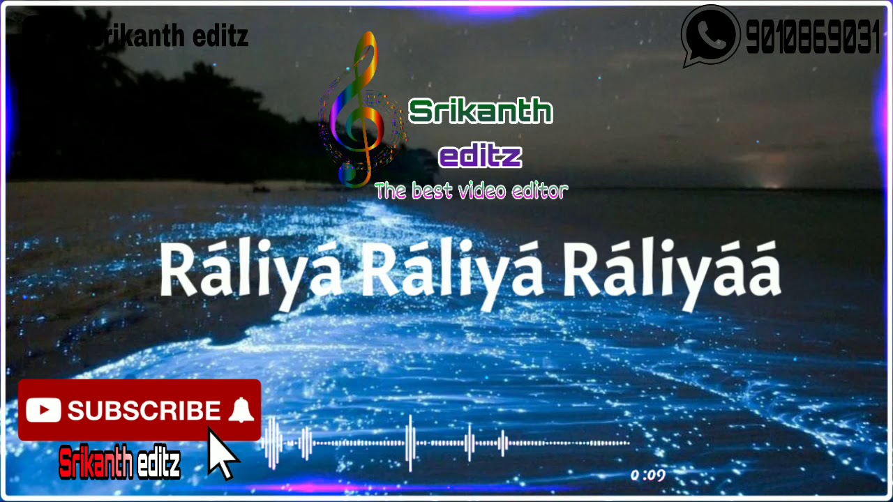 Chaliya chaliya song whatsapp status lyrics telugu || beruva movie song ...