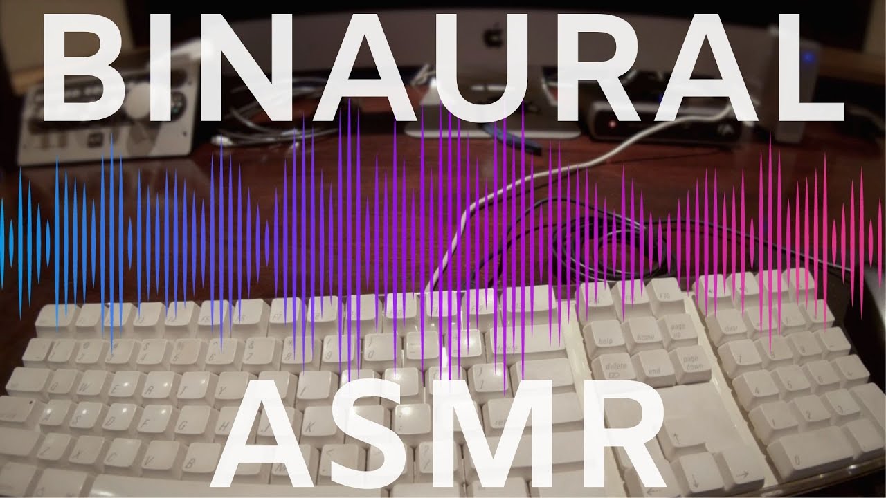 feverish mechanical keyboard typing - 3D binaural ASMR - YouTube