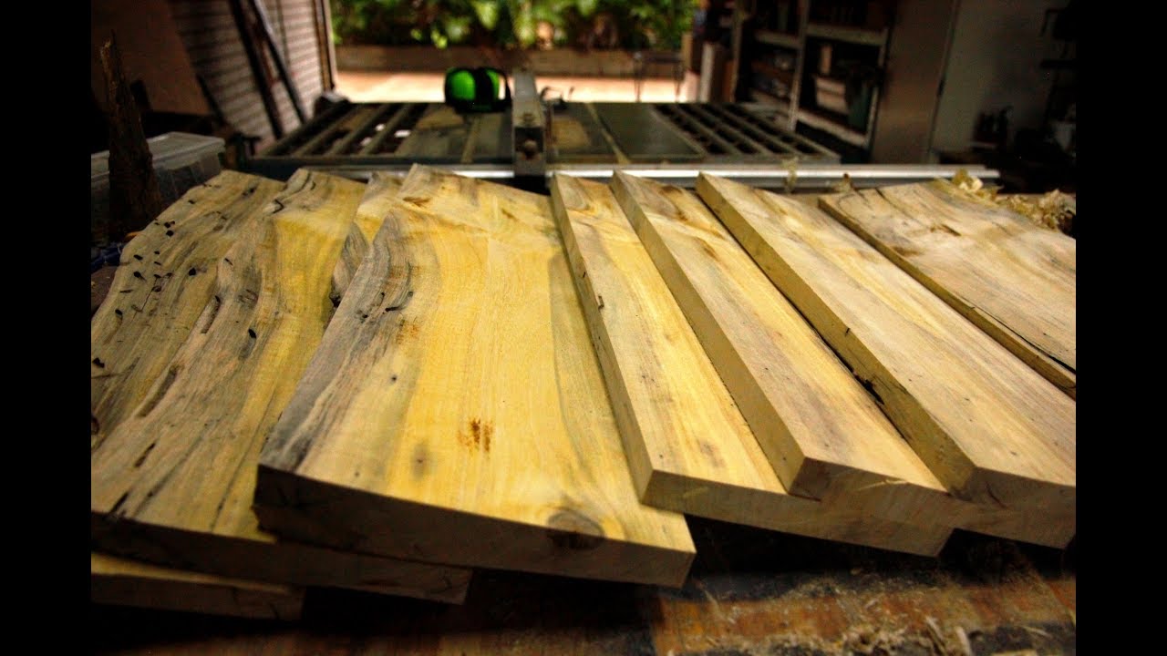 DIY Timber Milling Method - YouTube
