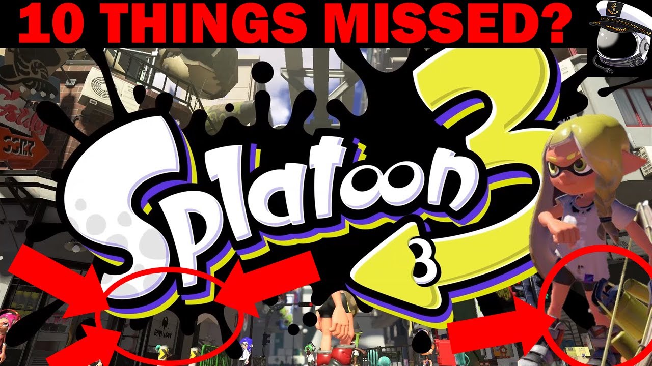 Splatoon 3 Trailer Breakdown: Easter Eggs, References, & Hidden Details - YouTube