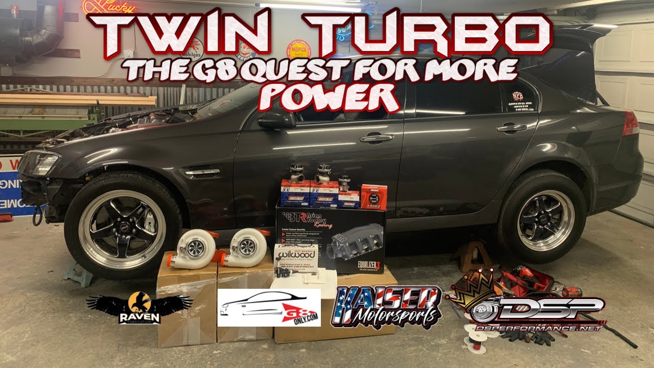 403 stroker twin turbo th400 Pontiac G8 Build ep 3 - YouTube