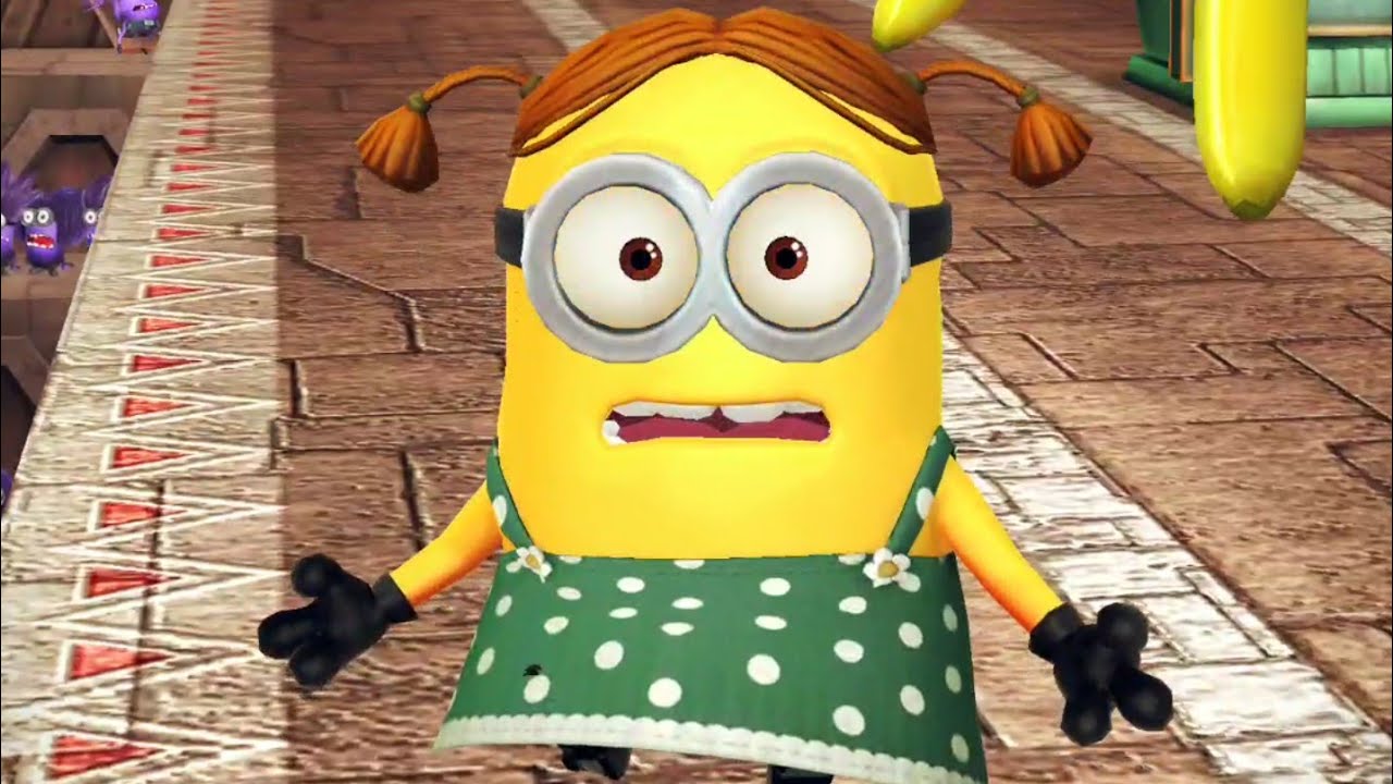 GIRL MINION COMPLETE the MISSION \ MINION RUSH / [4K] - YouTube