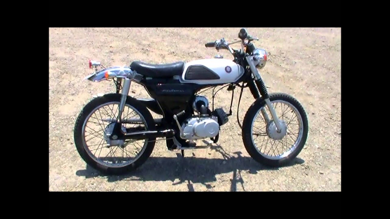 SUZUKI COLLEDA 50 SCRAMBLER - YouTube