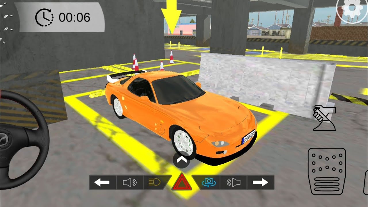 EDP SİMULATOR GTA SESLENDİRMELİ PARK SİMÜLATÖRÜ MAZDA RX-7 YENİ JANTLAR ...