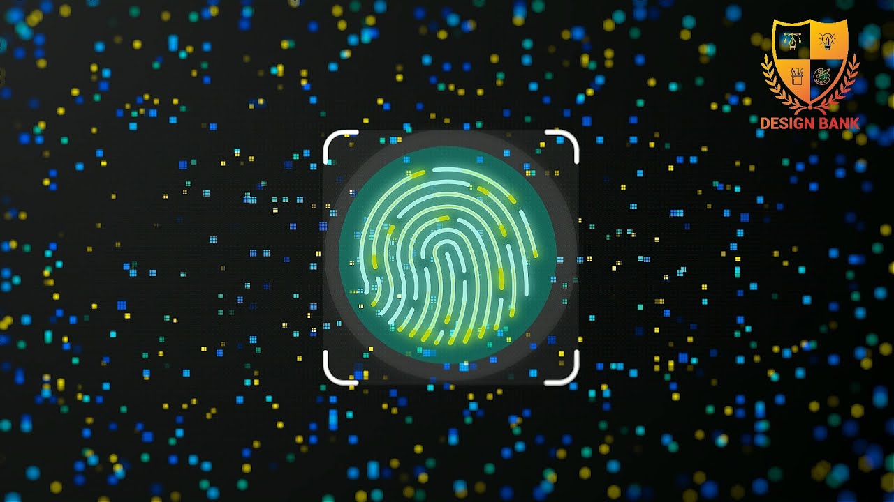 ID #1085 - Fingerprint Logo Animation Intro Reveal - Design Bank Logo ...