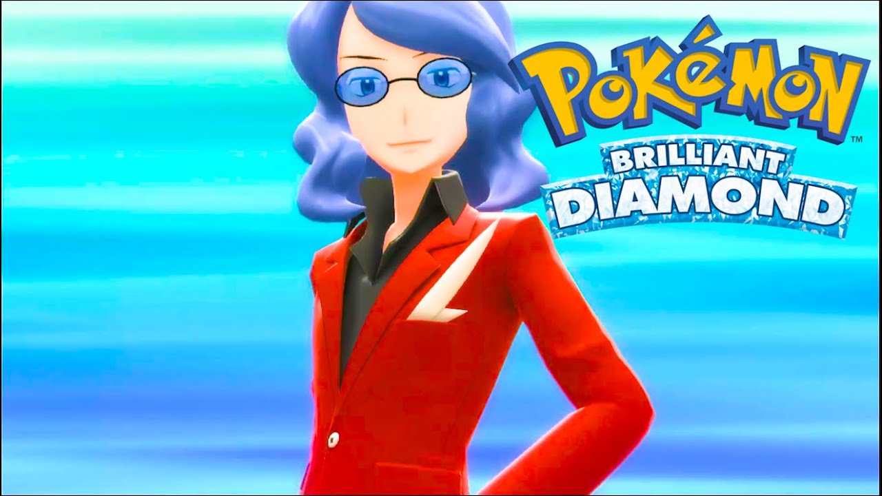 Pokemon Brilliant Diamond: “Elite Four Lucian” | Finishing the game ...