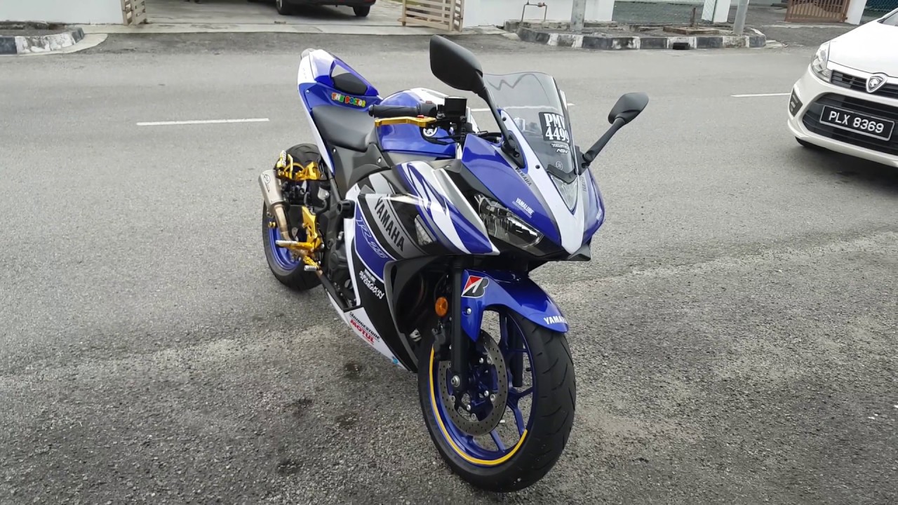 Yamaha R25 2017 new custom design - YouTube