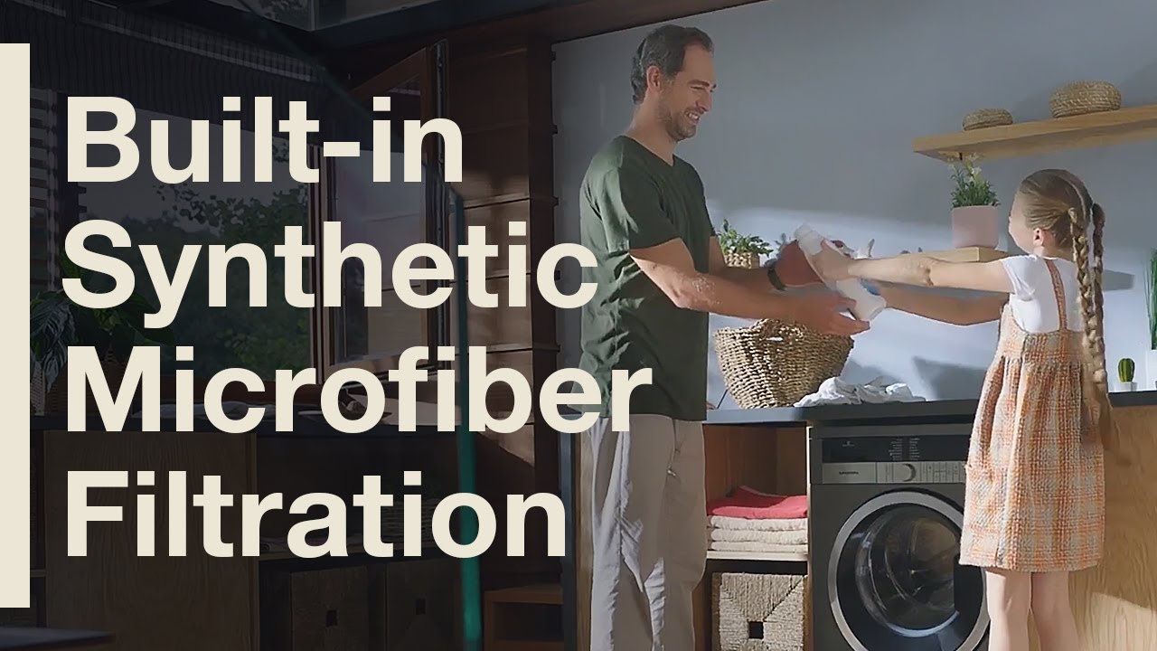 World’s First Washing Machine with a Built-in Synthetic Microfiber ...