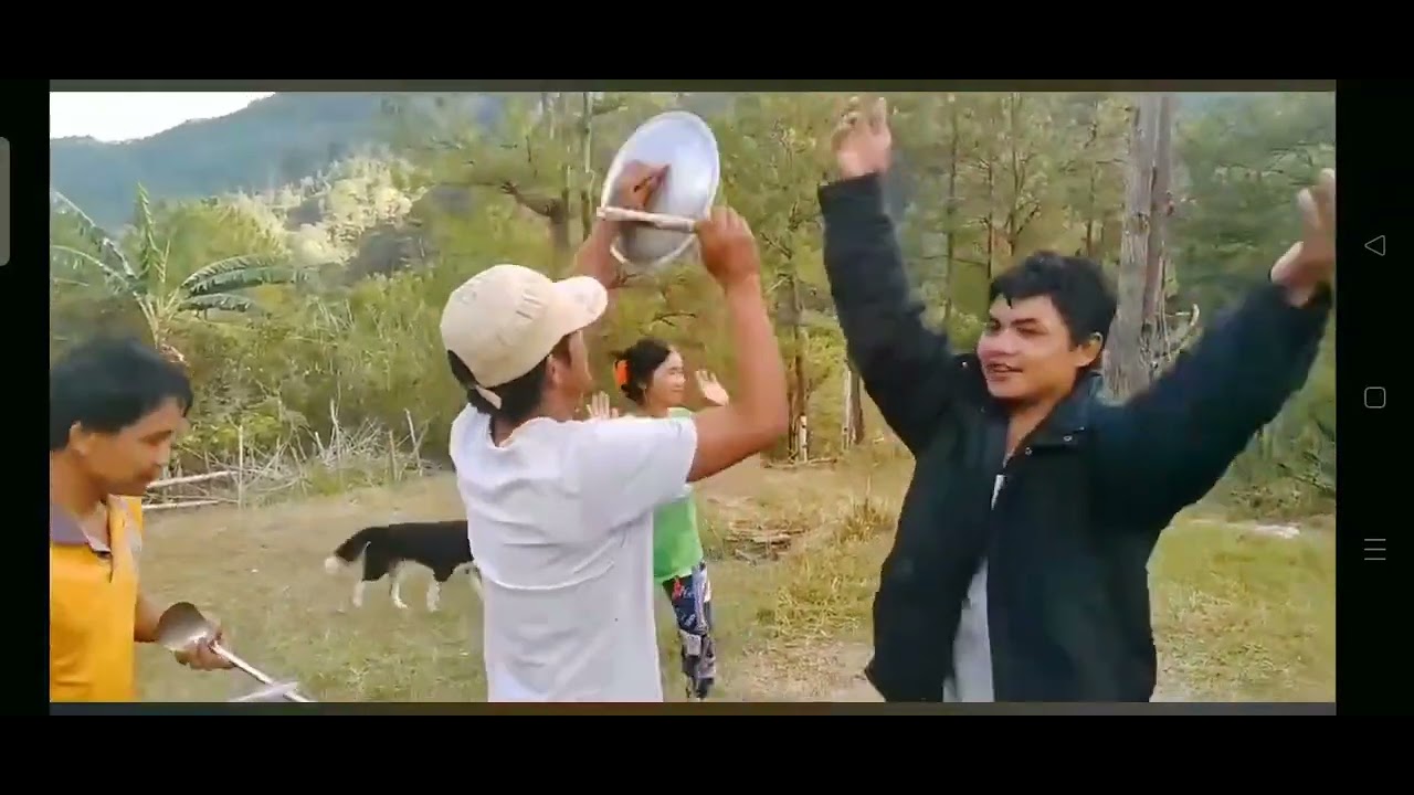 Igorot cultural dance / improvise instrument 😀😀 - YouTube