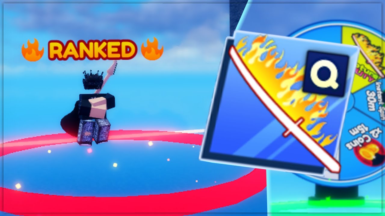 fui o modo RANKED do BLADE BALL pela PRIMEIRA vez! e consegui a ...