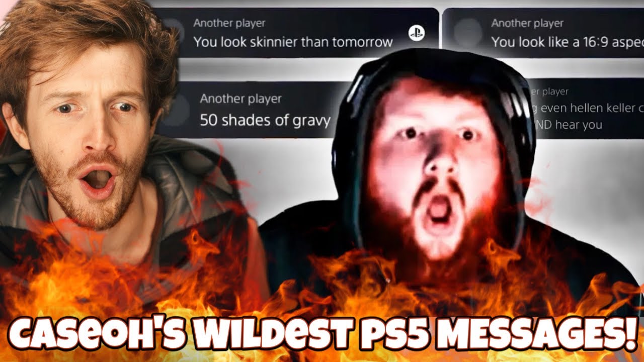 CaseOh's WILDEST PS5 Messages (as a Song) - Chat Music | REACTION ...