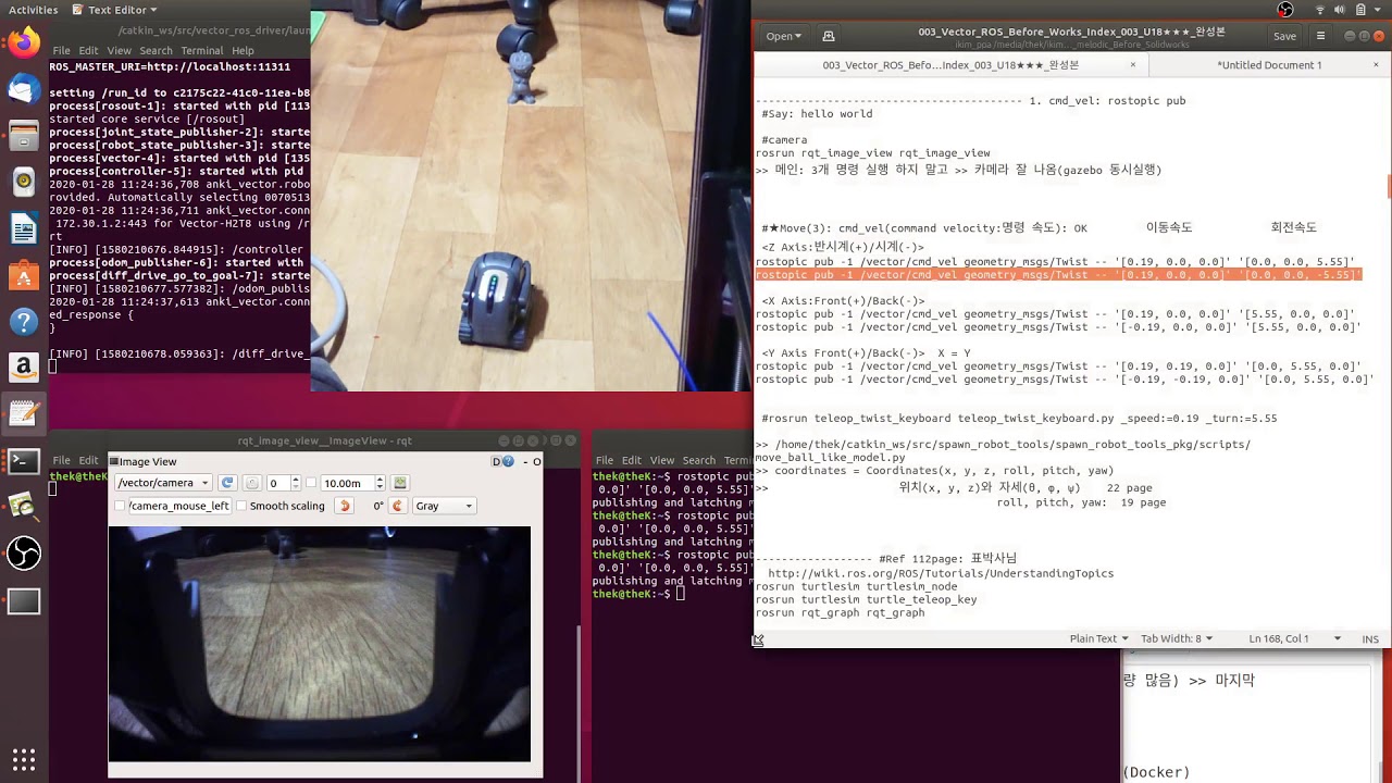 03_anki Vector Real Control_ROS1-melodic - YouTube