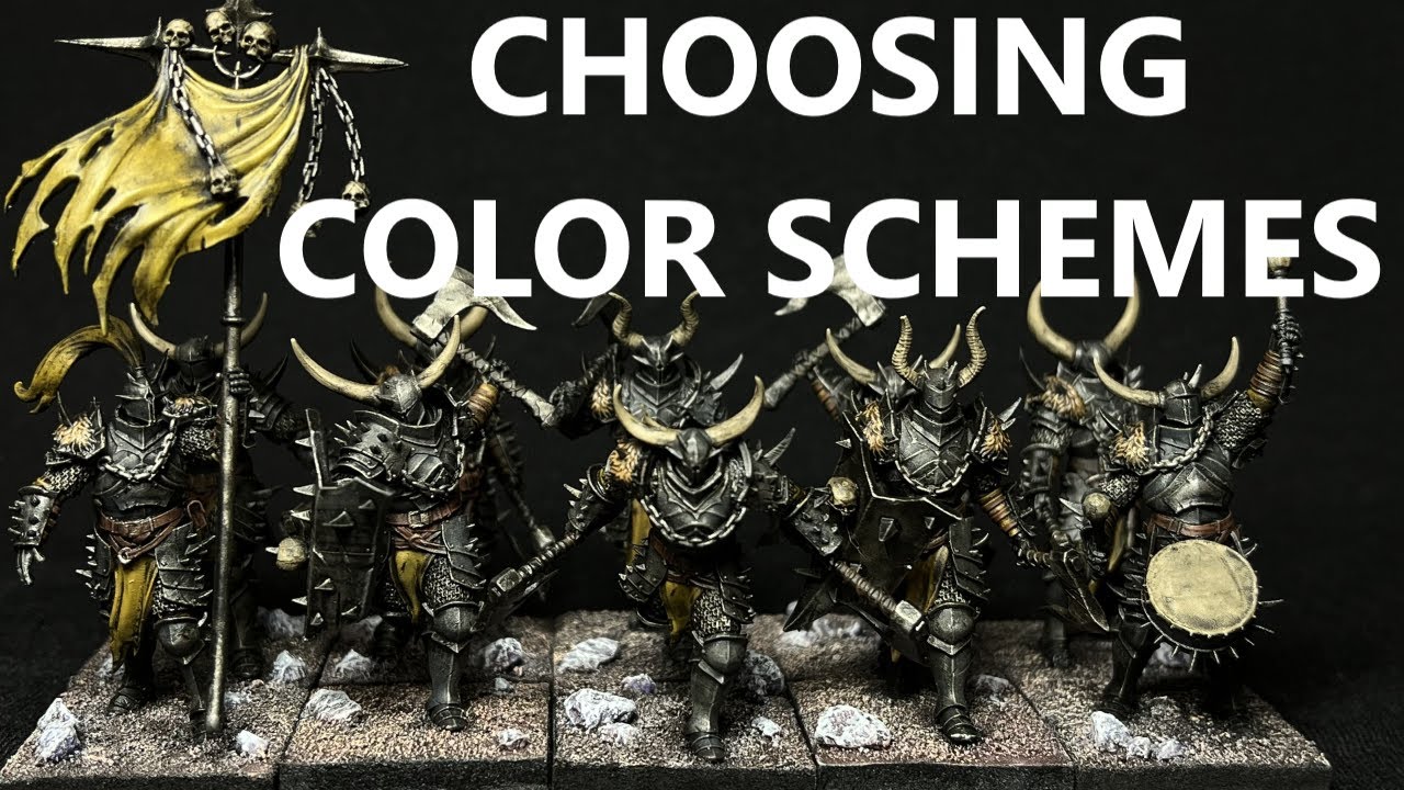 How I Chose my Color Scheme/Army Speed Painting Tips and Tricks - YouTube