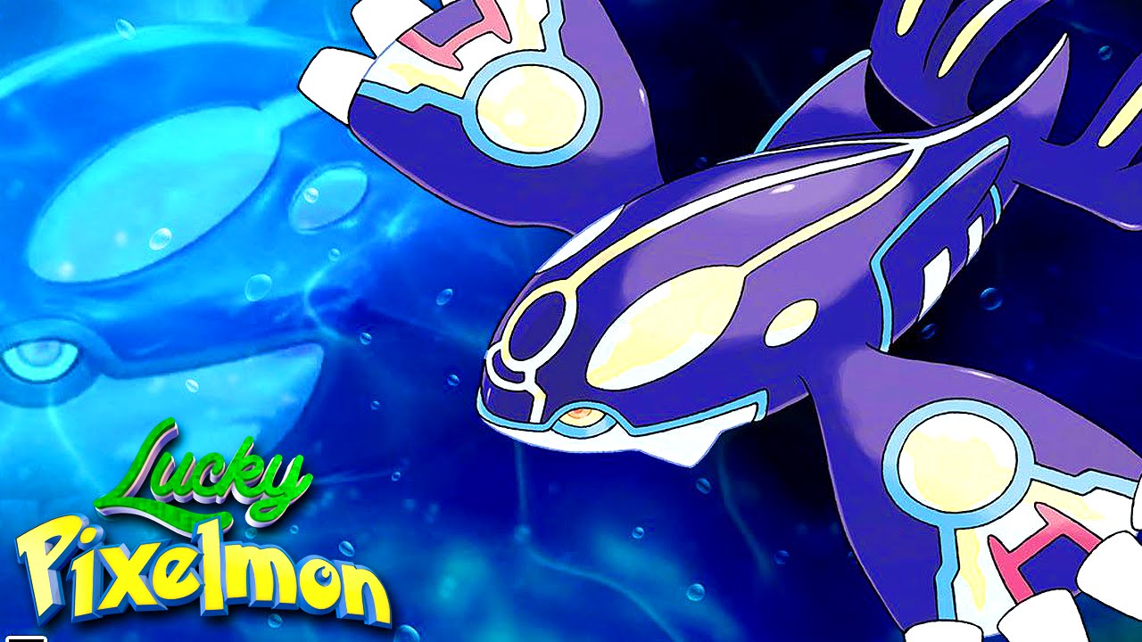 Minecraft : LUCKY PIXELMON - PRIMAL KYOGRE ! O LENDÁRIO IMPOSSÍVEL DE ...
