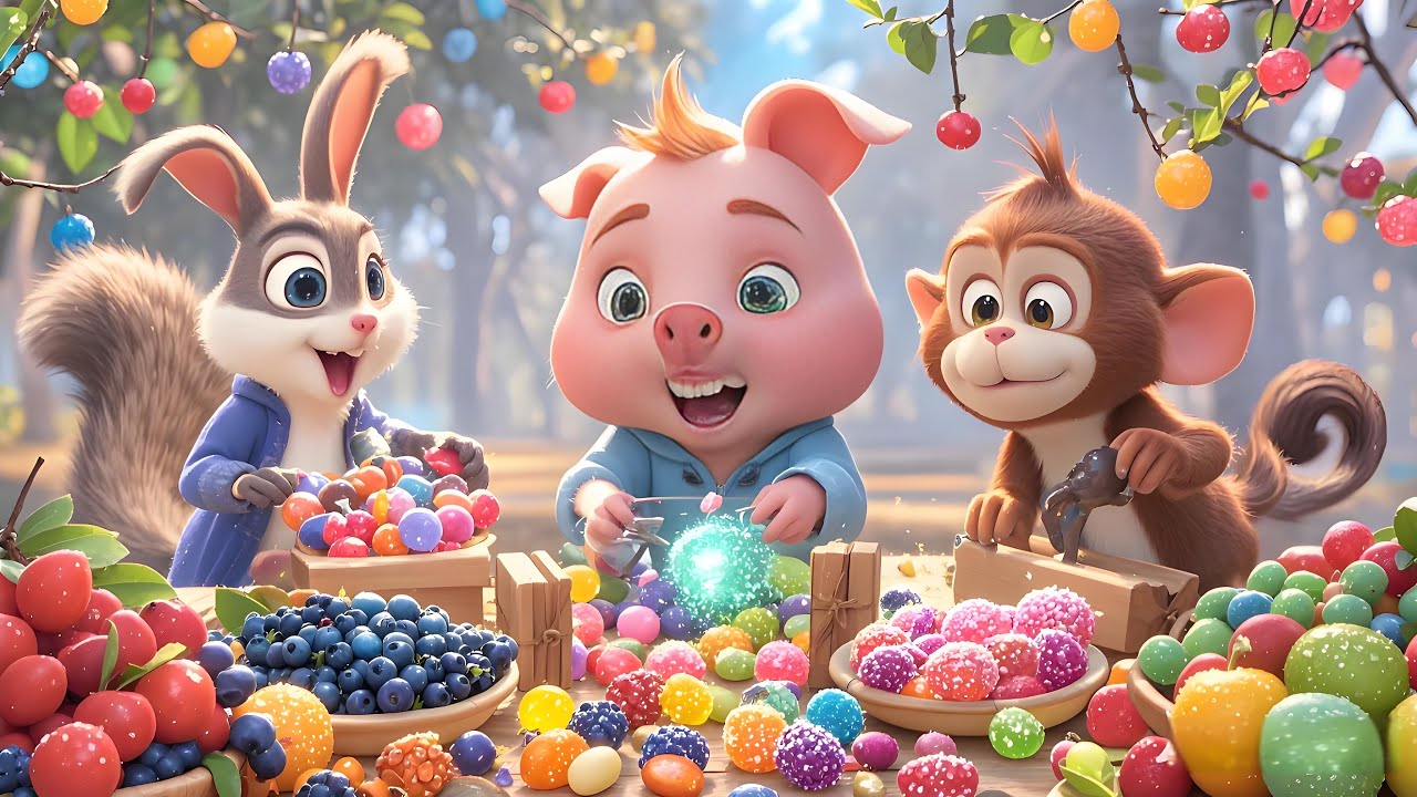 The Lion's Sweet Candy Adventure - YouTube