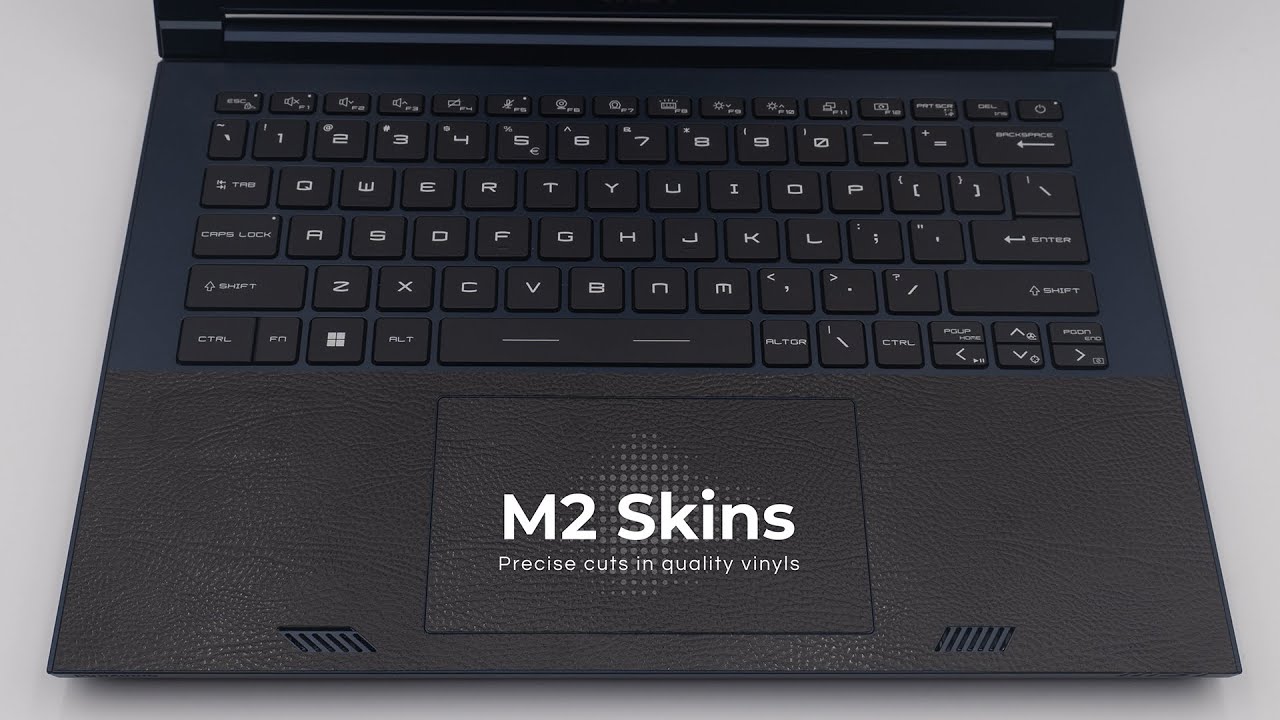 M2Skins MSI Stealth 14 Studio (2023) Advanced Palm Rest Skin ...