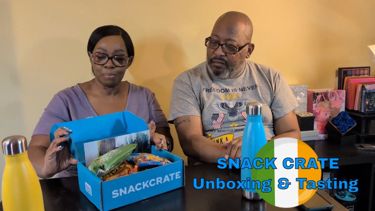 SNACK CRATE Unboxing and Tasting featuring IRELAND Food/Fun - YouTube