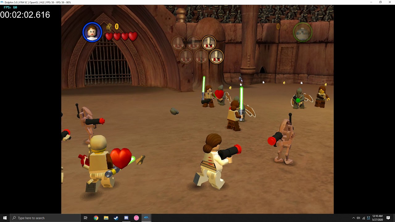 LSW1: Jedi Battle 3:11 (WR) (Story Mode) GCemu - YouTube