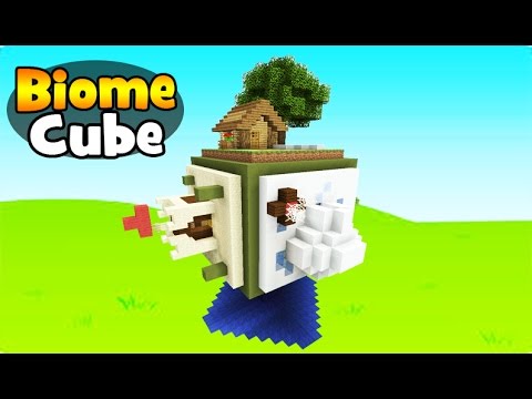 Minecraft Planet? Biome Cube (Mini Minecraft World) - YouTube