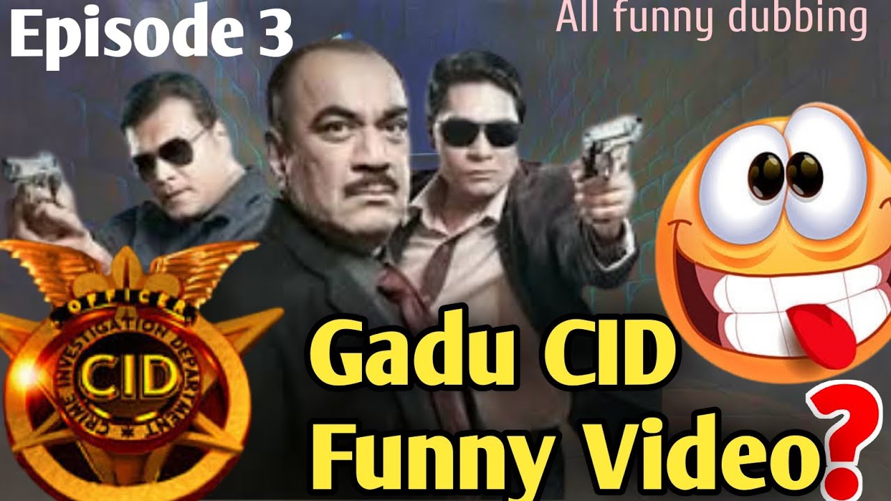 CID Funny dubbing comedy // CID crime file dubbing comedy // live crime ...
