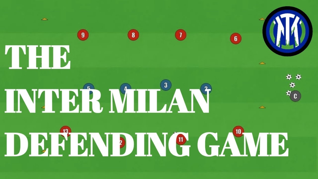 The Inter Milan Defending Game Football - YouTube